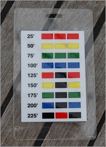 s/v Bella Star: Anchor Chain Marking